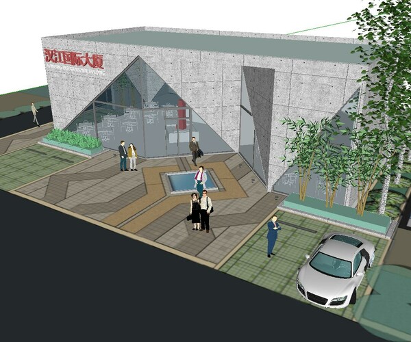 ArtStation - Sales Exhibition Hall-Sales Office-Shop-056 | Resources