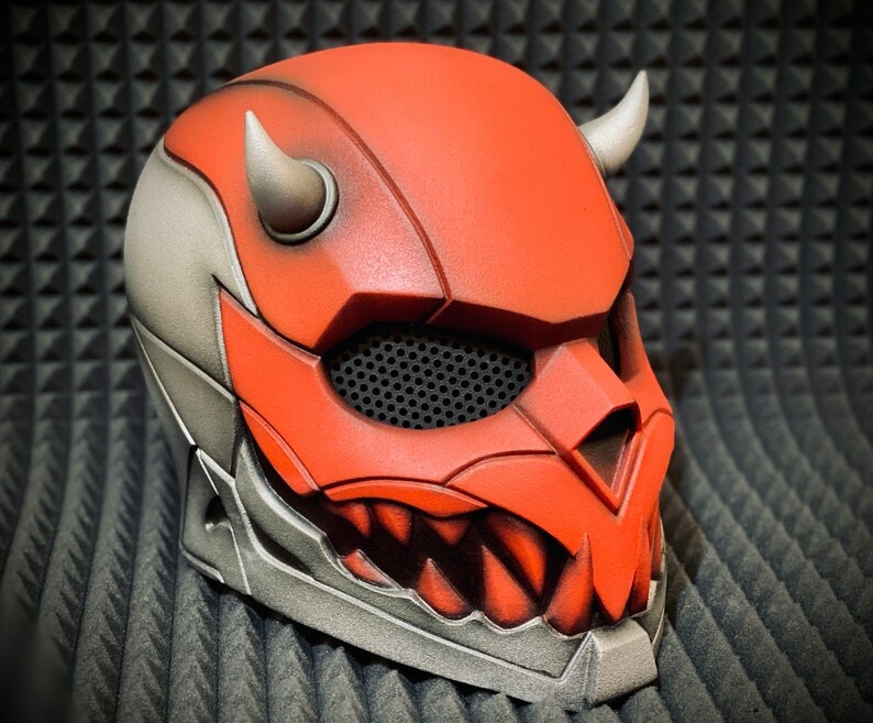 ArtStation - Printable Devil Helmet 3D model | Game Assets