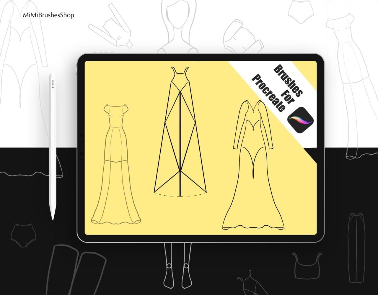 ArtStation - The 1st Basic Mimi's fashion look. | Brushes