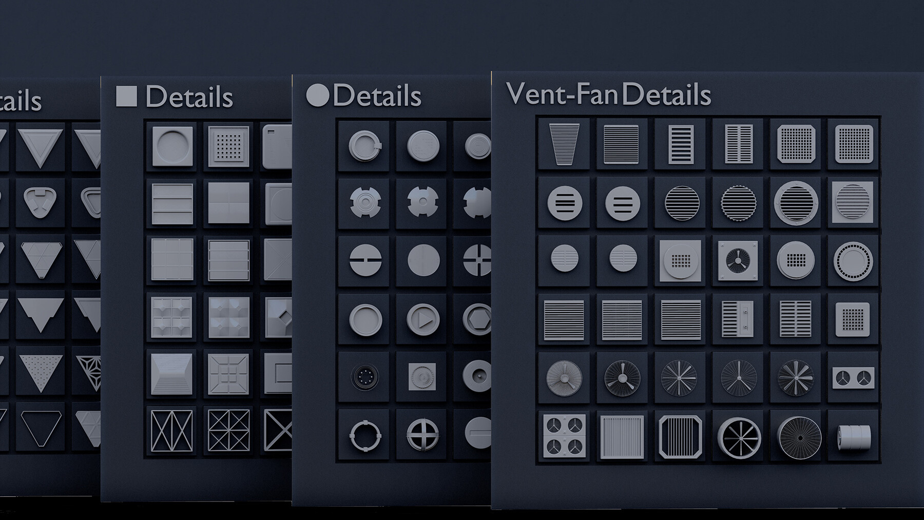 ArtStation - 280 + MULTIFUNCTIONAL KITBASH | Resources