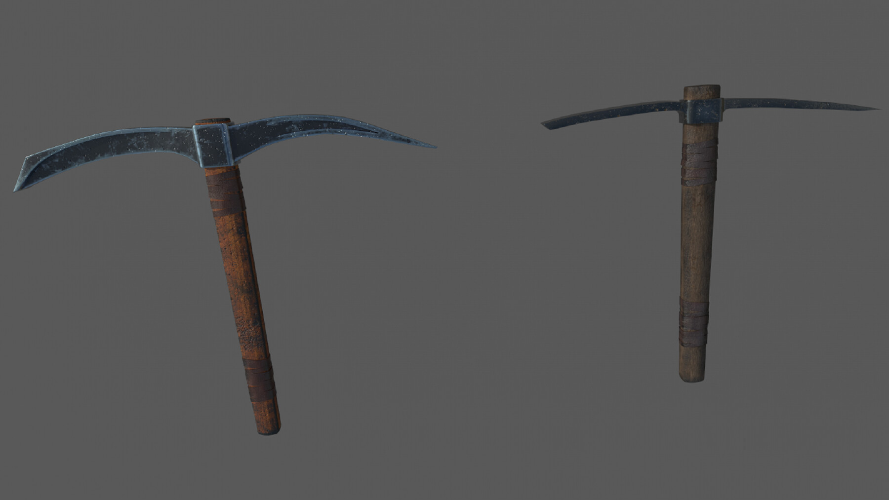ArtStation - Pickaxe tool of labor PBR low-poly 3D model Low-poly 3D ...