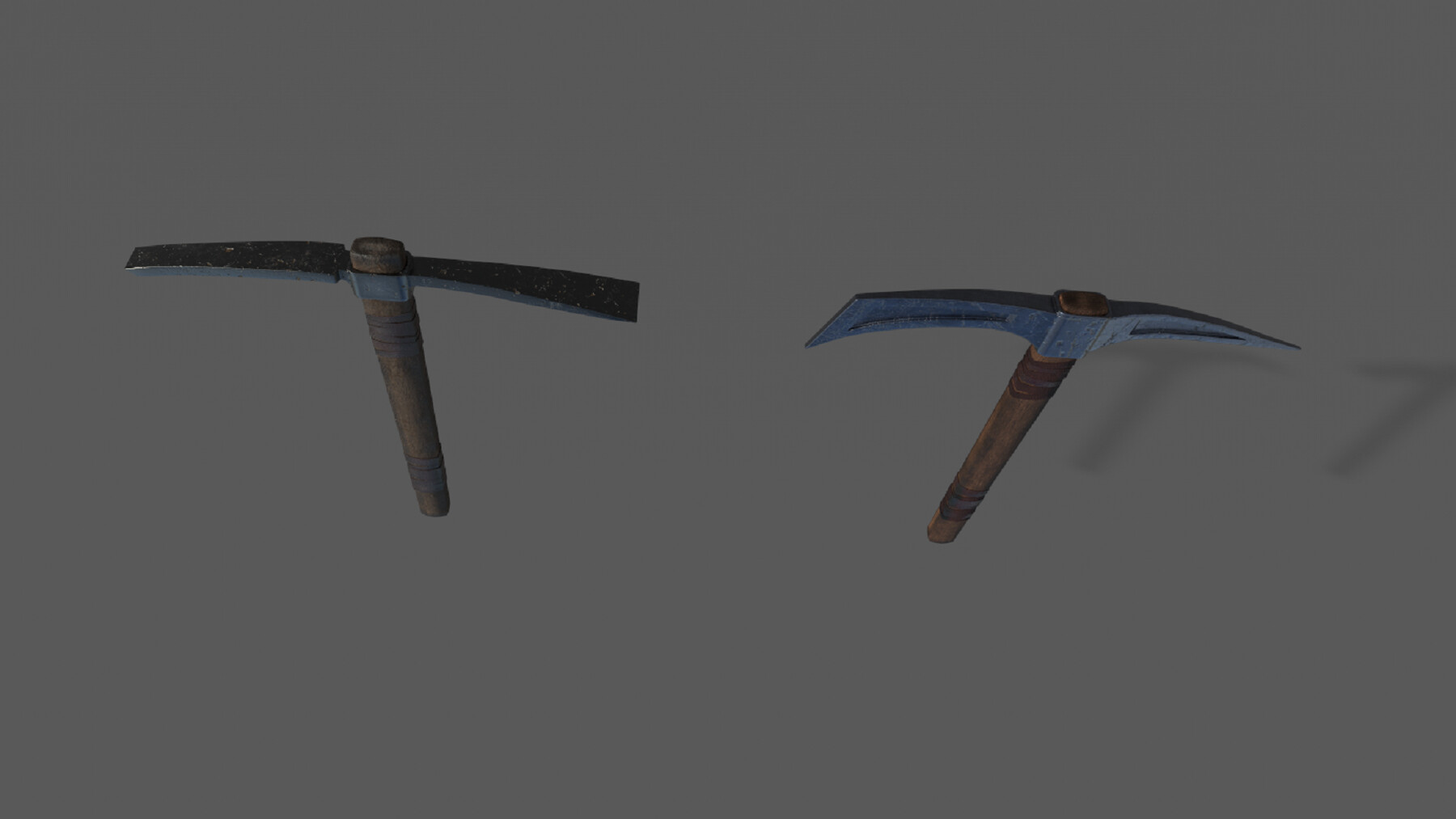 ArtStation - Pickaxe tool of labor PBR low-poly 3D model Low-poly 3D model | Resources