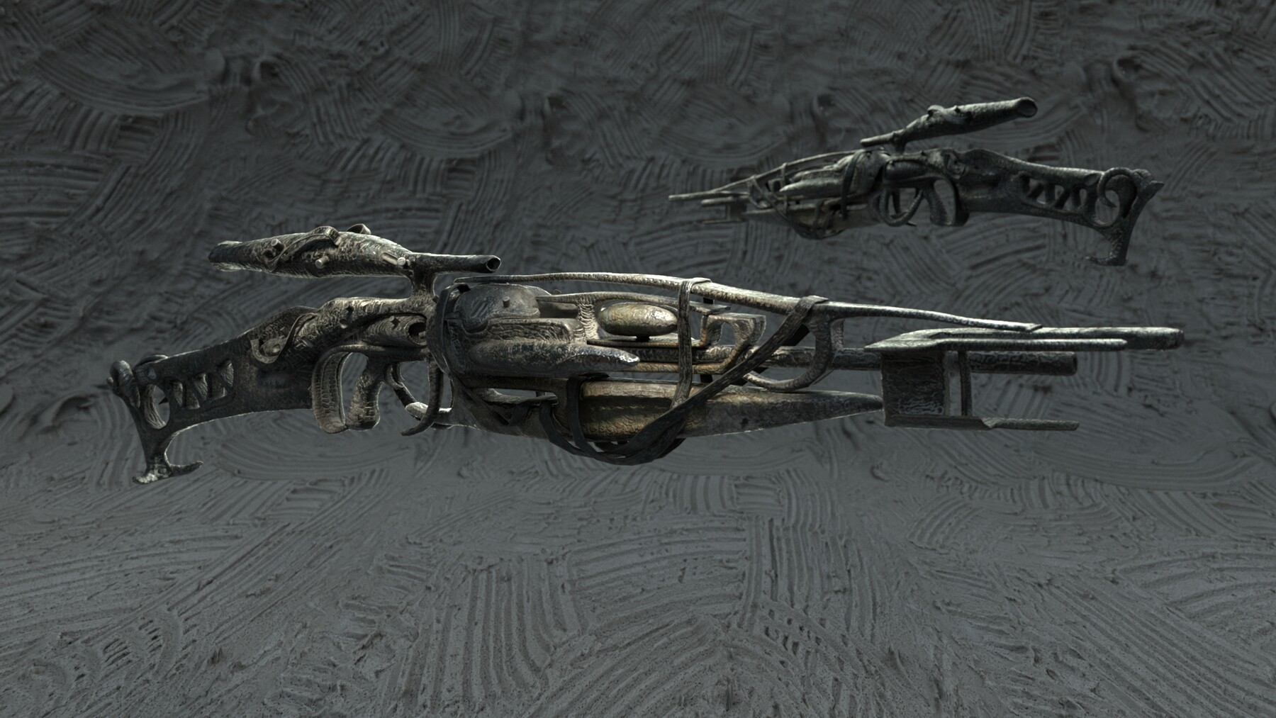 ArtStation - Vintage Scifi Pack VOL 5 Weapons | Game Assets