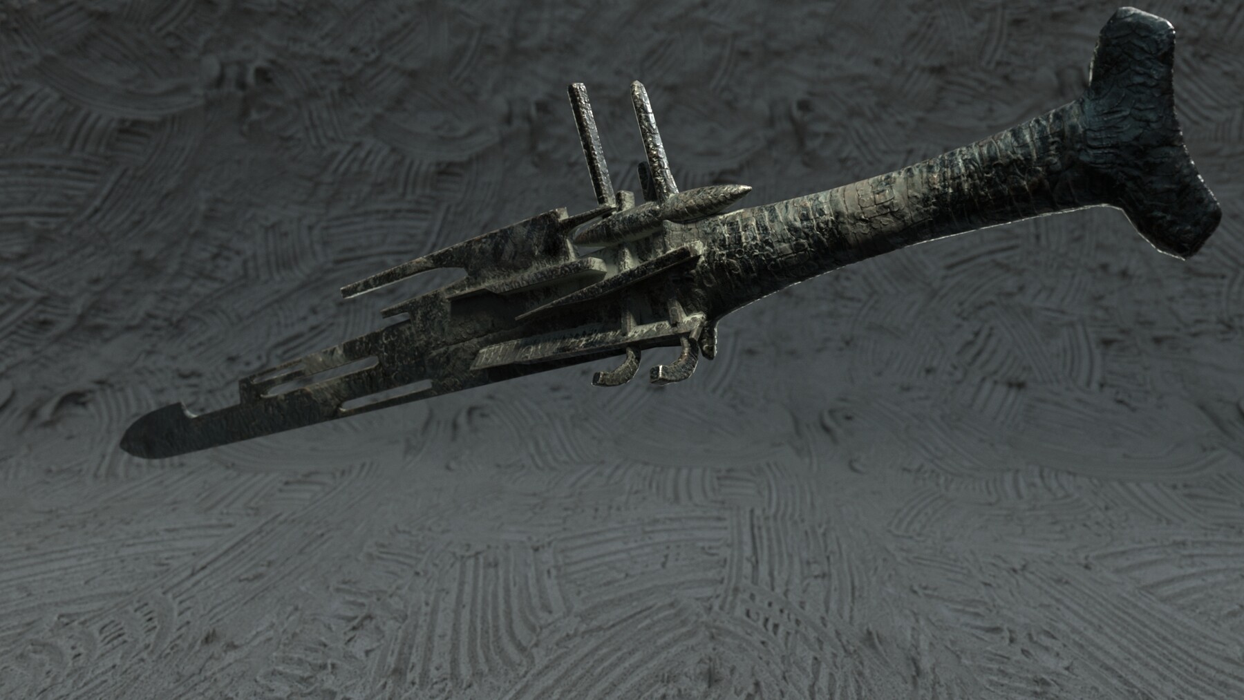 ArtStation - Vintage Scifi Pack VOL 5 Weapons | Game Assets