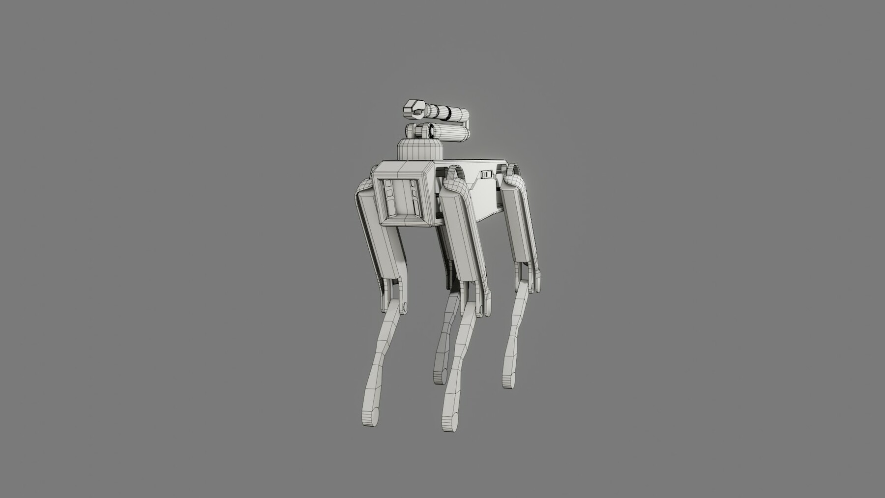 ArtStation - Boston Dynamics Dog with Arm - Low Poly PBR- Game Ready ...