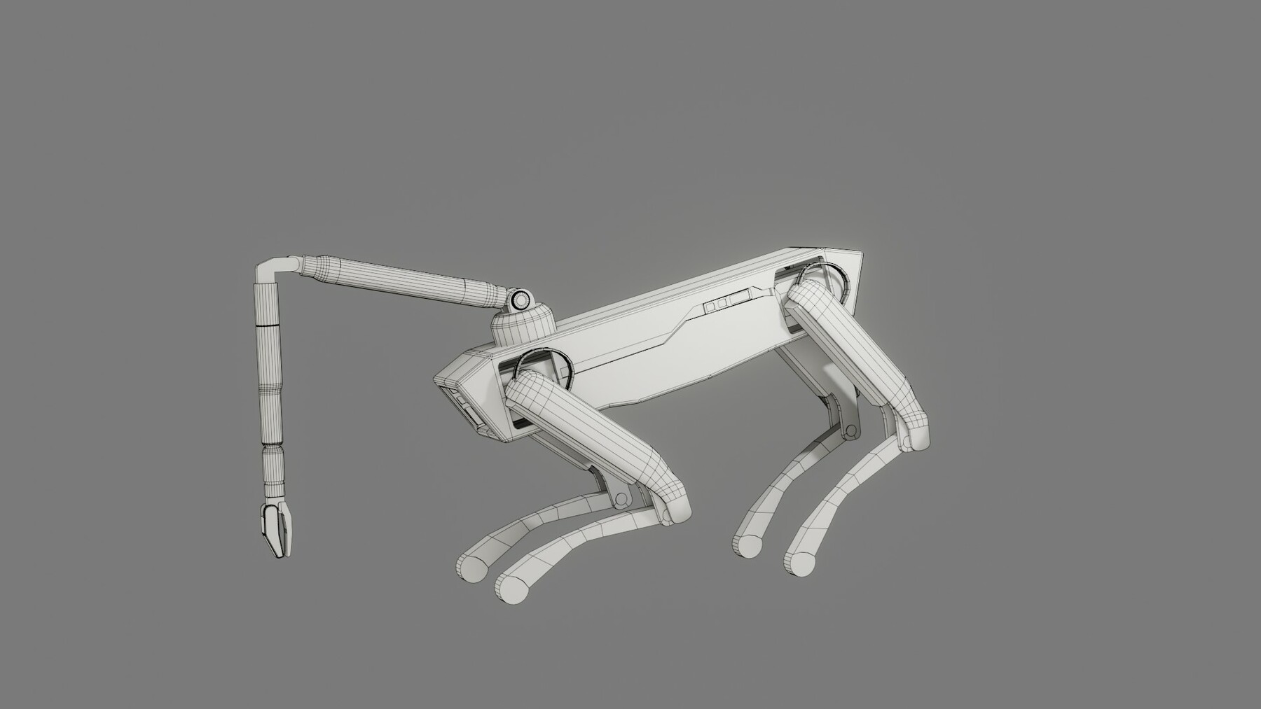 ArtStation - Boston Dynamics Dog with Arm - Low Poly PBR- Game Ready ...