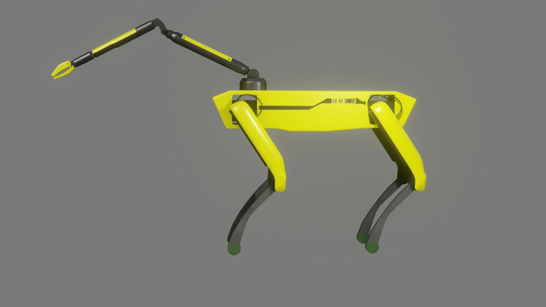 ArtStation - Boston Dynamics Dog with Arm - Low Poly PBR- Game Ready ...