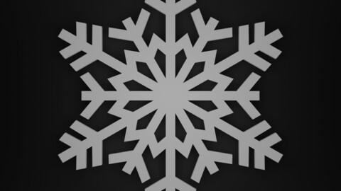 ArtStation - Snowflake | Game Assets