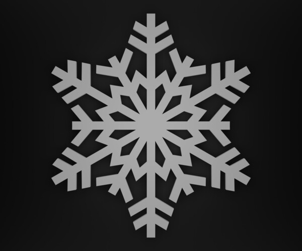 ArtStation - Snowflake | Game Assets