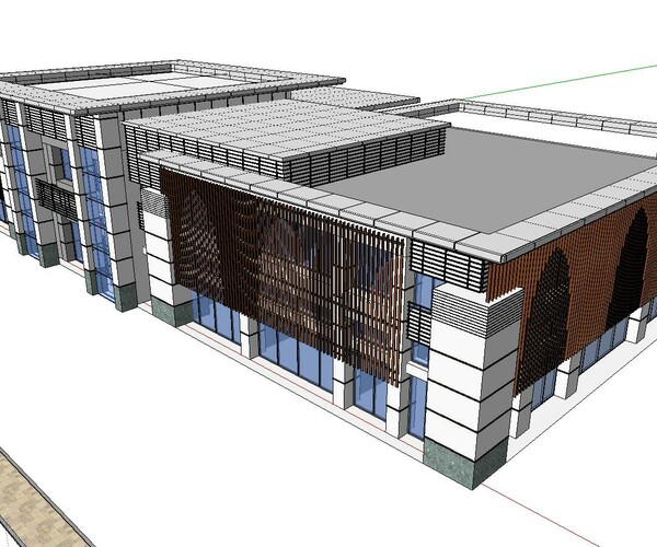 ArtStation - Sales Exhibition Hall-Sales Office-Shop-095 | Resources