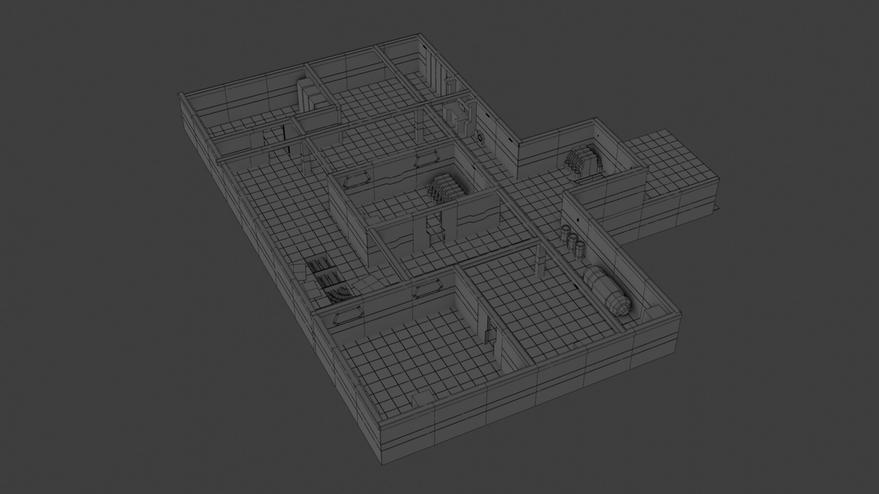 ArtStation - Modular Sci Fi Lab - Low Poly - Game ready - PBR | Game Assets