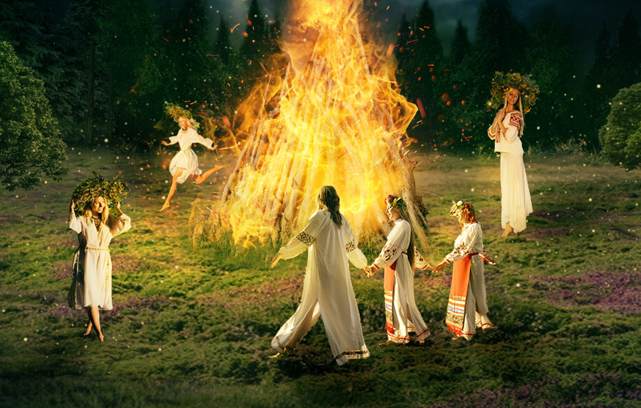 ArtStation - Pagan holiday of Ivan Kupala | Artworks