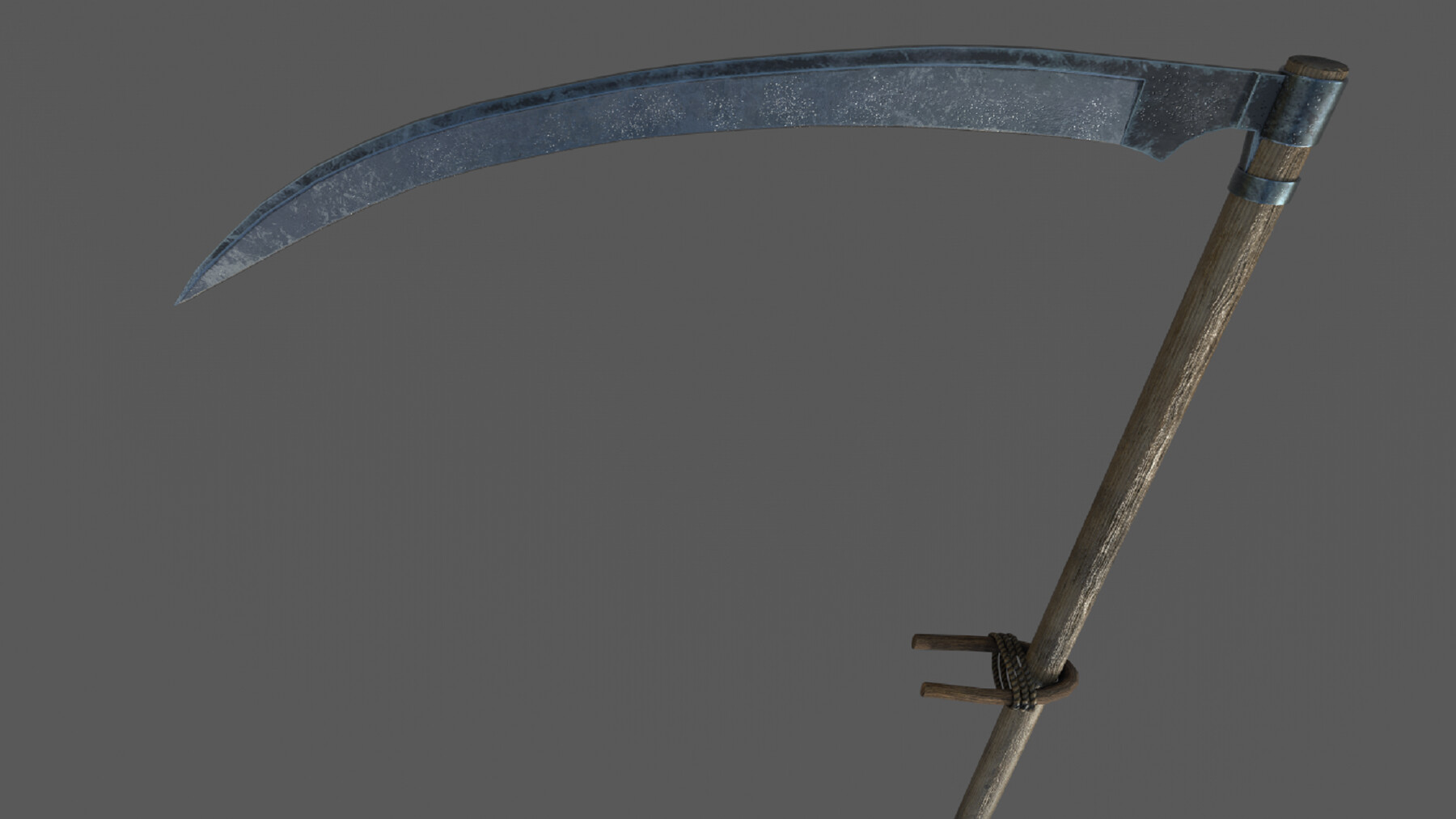 ArtStation - Scythe tool of labor PBR low-poly 3D model Low-poly 3D ...