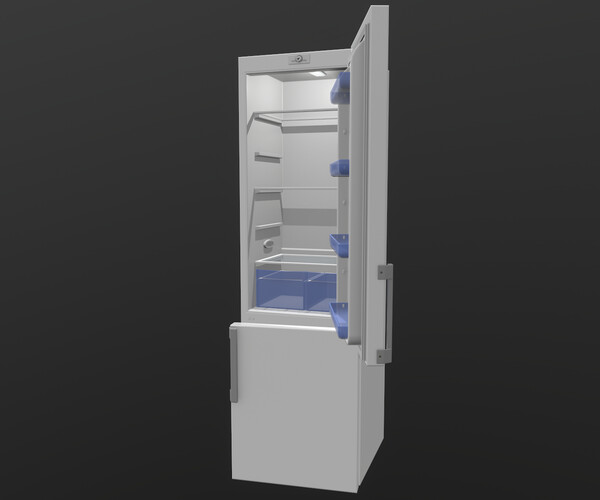 ArtStation - Refrigerator | Game Assets