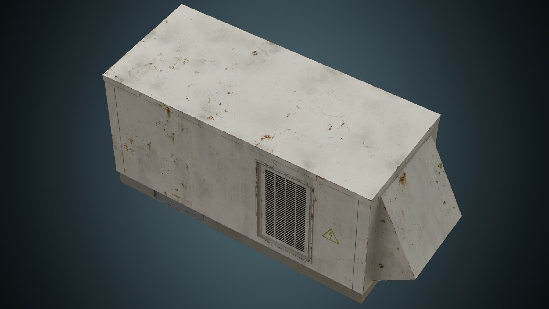 ArtStation - Rooftop AC Unit 4B | Game Assets
