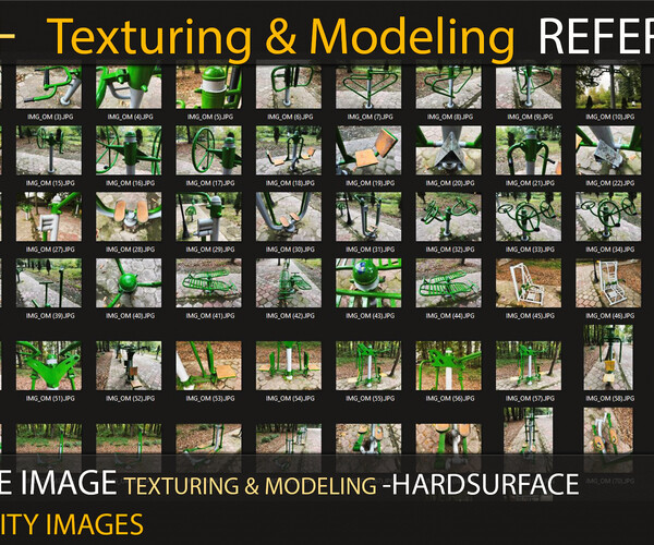 ArtStation - 400+ Texturing & Modeling Reference - HardSurface - VOL 01 ...