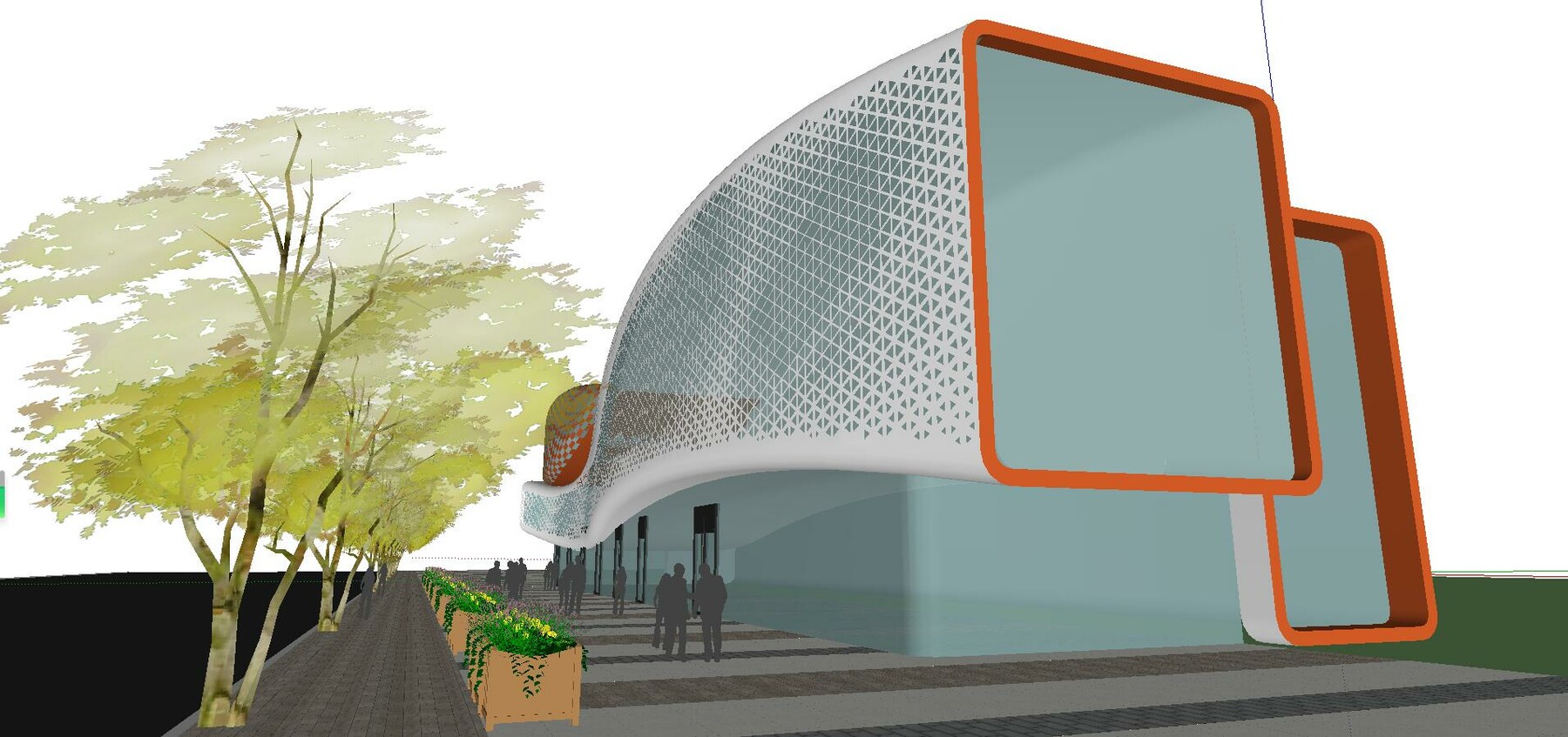 ArtStation - Sales Exhibition Hall-Sales Office-Shop-0108 | Resources