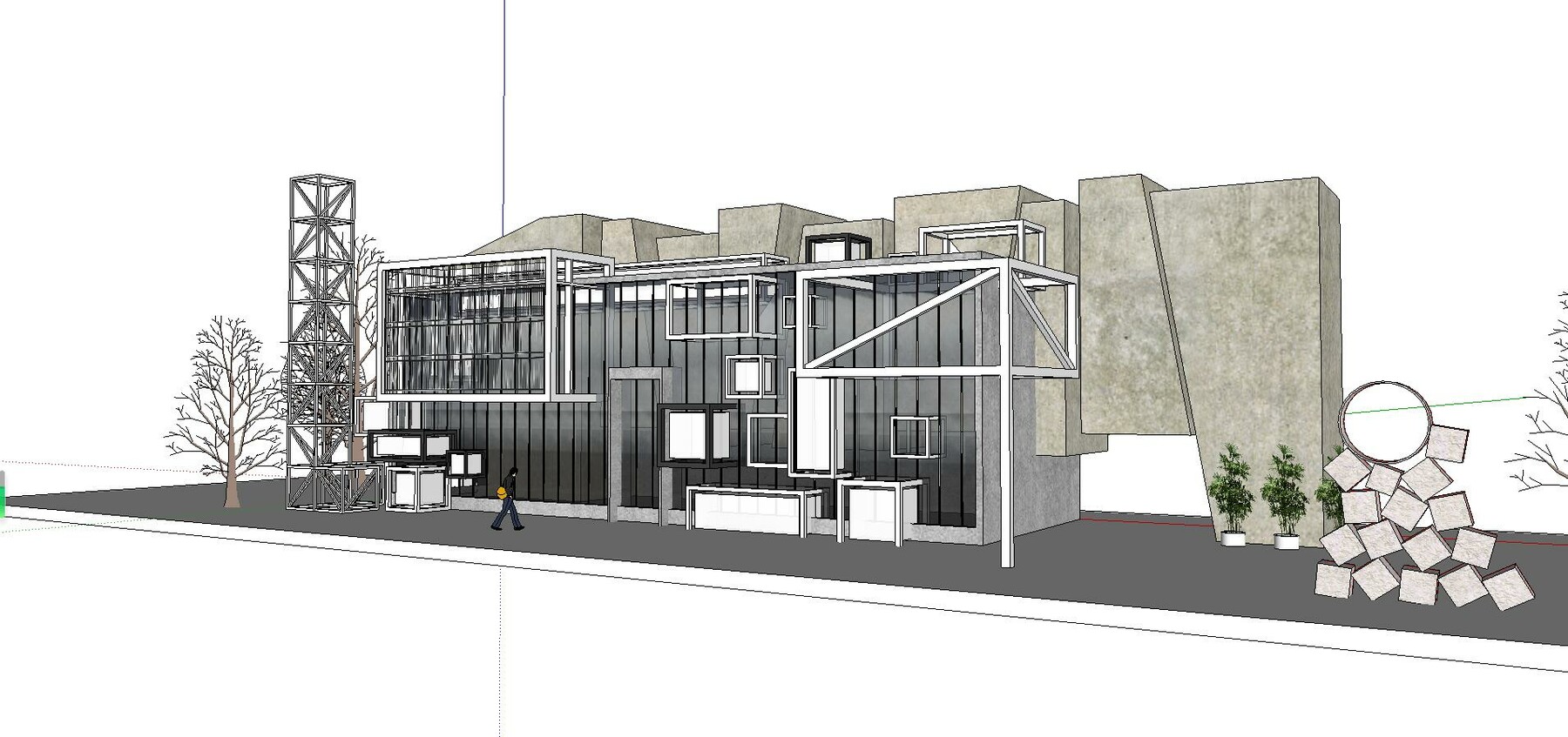 ArtStation - Sales Exhibition Hall-Sales Office-Shop-0112 | Resources