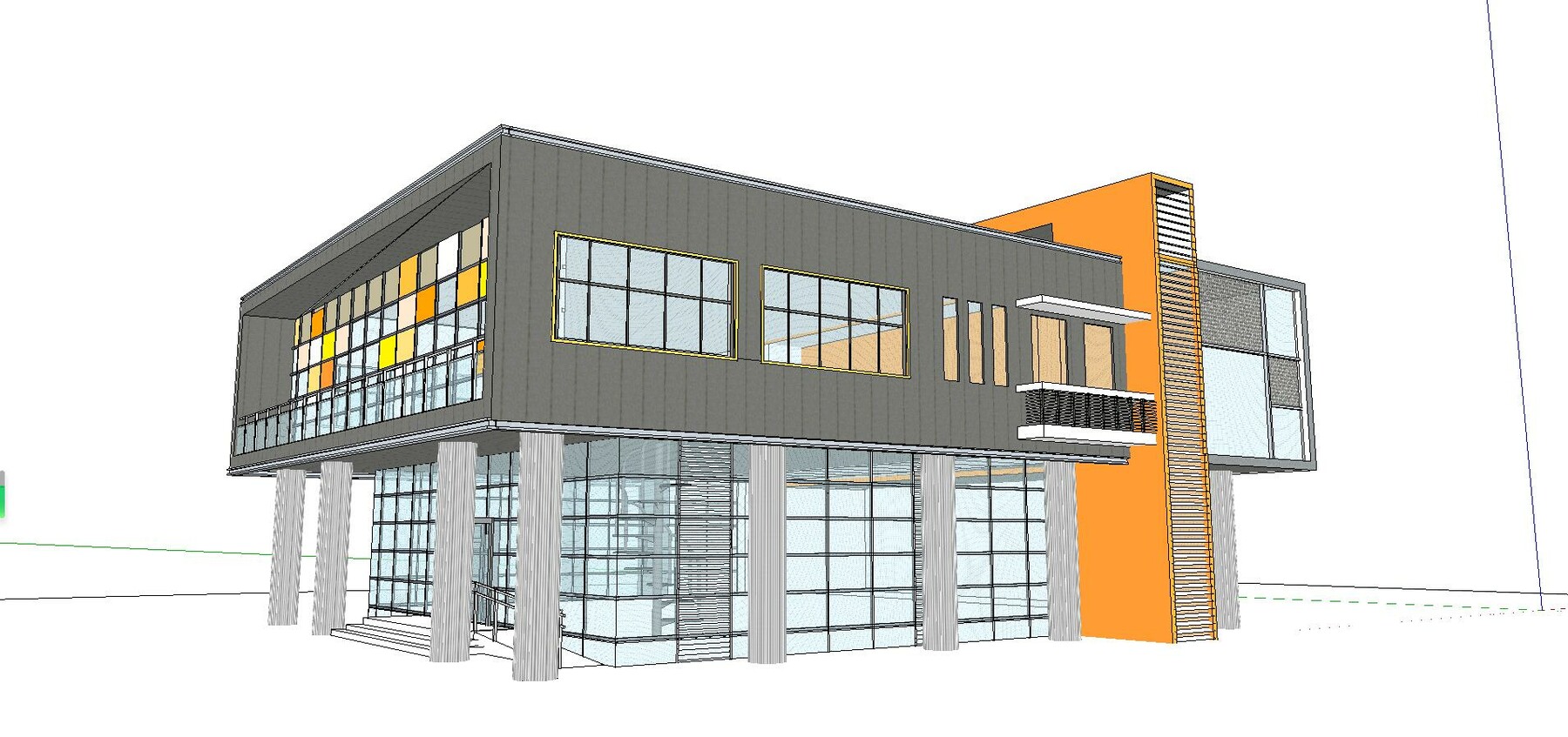 ArtStation - Sales Exhibition Hall-Sales Office-Shop-0114 | Resources