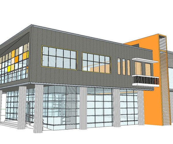 ArtStation - Sales Exhibition Hall-Sales Office-Shop-0114 | Resources