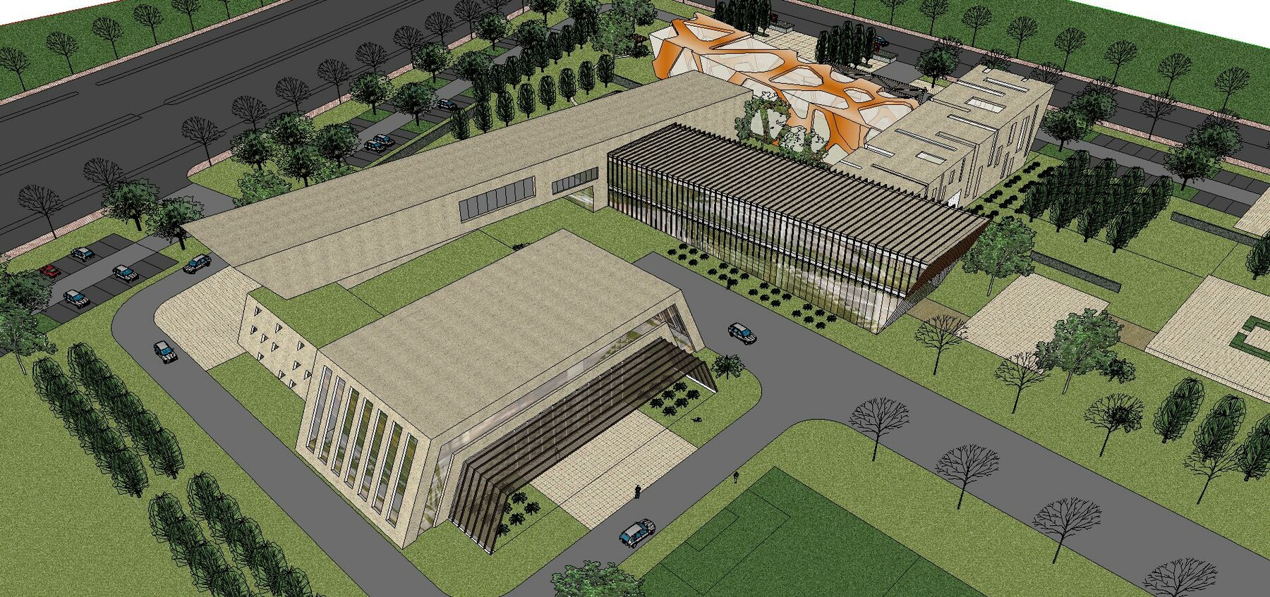 ArtStation - Sales Exhibition Hall-Sales Office-Shop-0125 | Resources