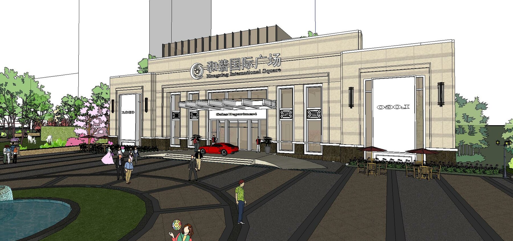 ArtStation - Sales Exhibition Hall-Sales Office-Shop-0136 | Resources