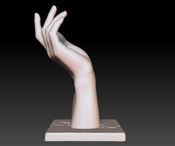 ArtStation - Woman hand art decorative printable sculpt | Resources