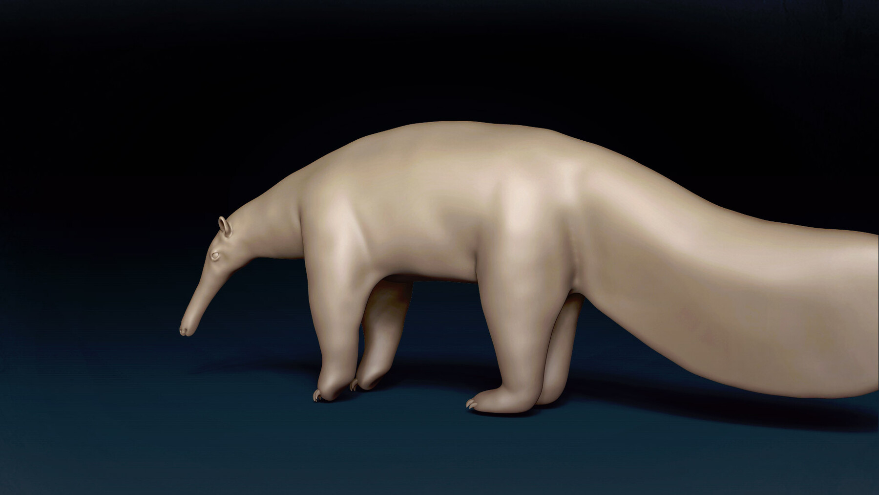 ArtStation - Giant Anteater Base Mesh 3D Model | Resources