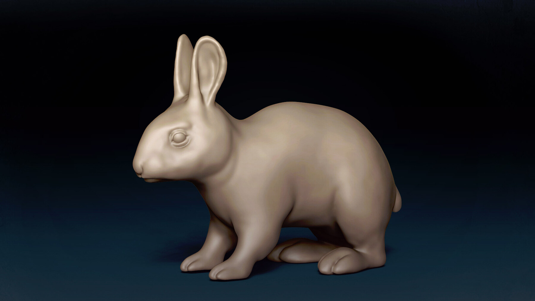 ArtStation - Rabbit Base Mesh 3D Model | Resources