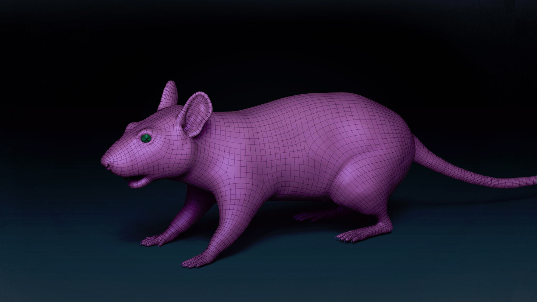 ArtStation - Rat Base Mesh 3D Model | Resources