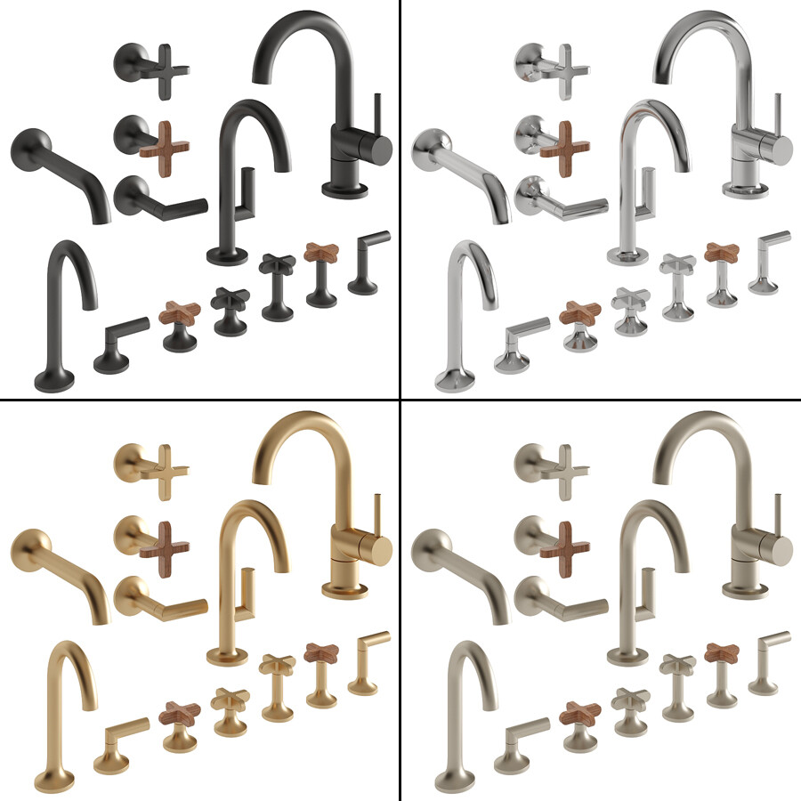 ArtStation - Brizo faucets - Odin collection | Resources