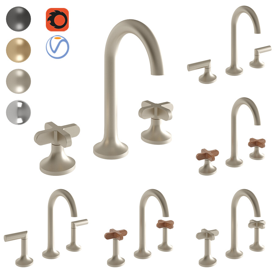 ArtStation - Brizo faucets - Odin collection | Resources