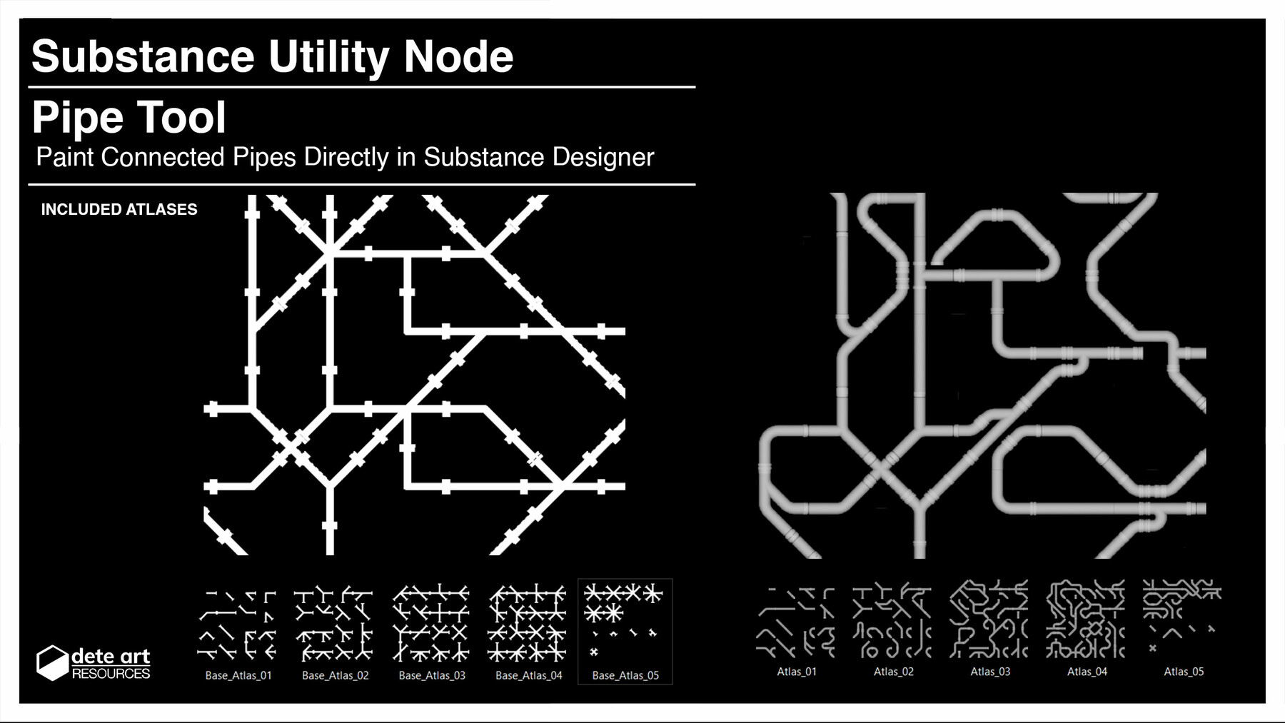ArtStation - Substance Utility Node | Pipe Tool | Resources