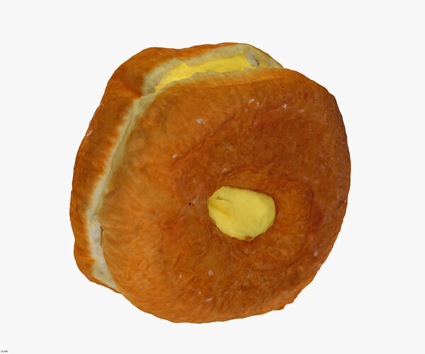 ArtStation - DONUT #1 3D MODEL - LOW POLY \ HIGH POLY - CROSS-POLARIZED ...