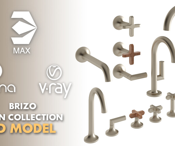 ArtStation - Brizo faucets - Odin collection | Resources
