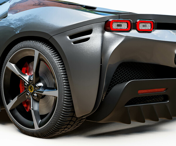ArtStation - Ferrari SF90 | Resources