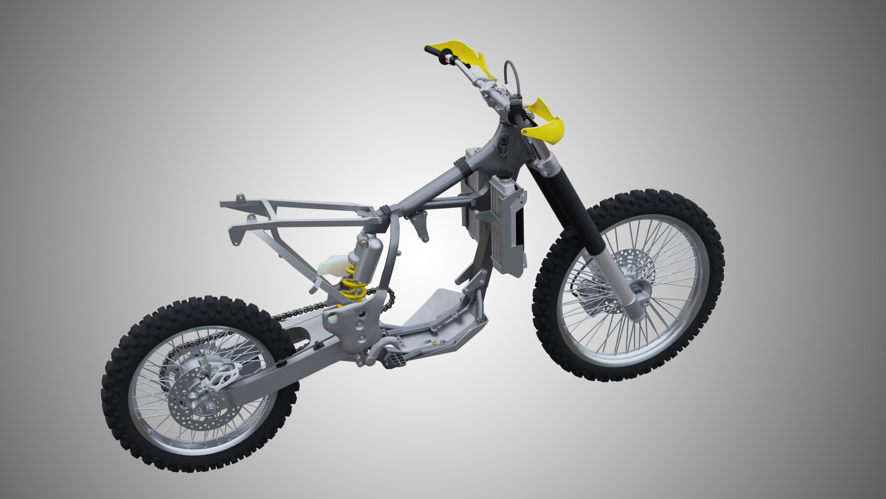 ArtStation - Suzuki DRZ 400 E - Full 3D Model | Resources