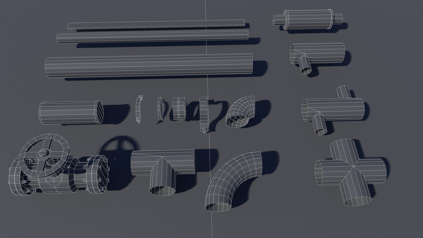 ArtStation - Modular Pipe Set | Game Assets