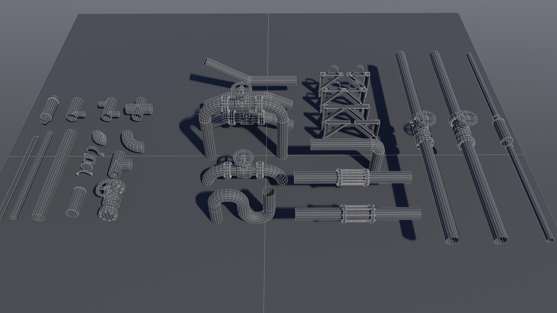 ArtStation - Modular Pipe Set | Game Assets