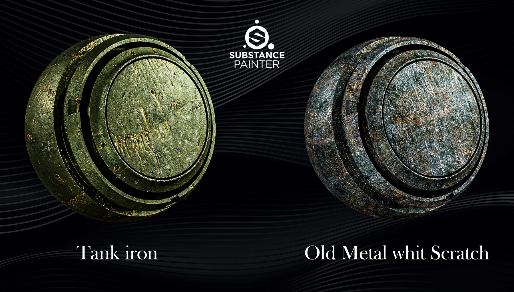 ArtStation - 50 High-Detail Metal Smart Material / Substance Painter ...