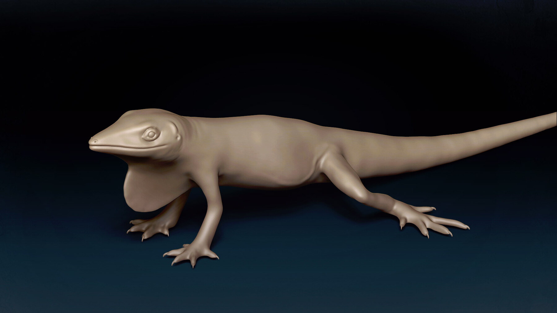 ArtStation - Carolina Anole Lizard Base Mesh 3D Model | Resources