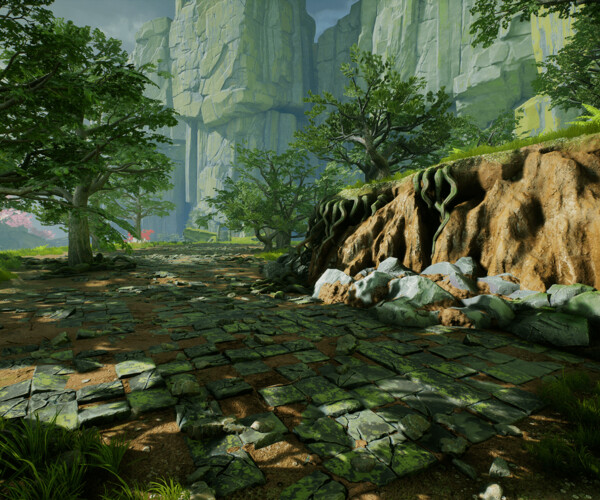 ArtStation - Hyperreal Japanese Landscape | Game Assets