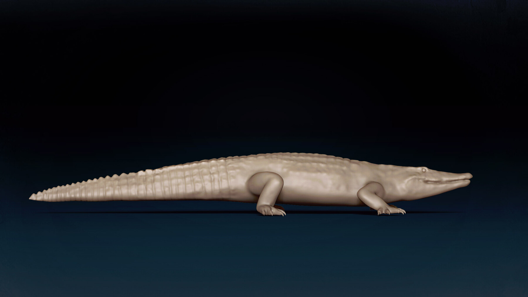 ArtStation - Crocodile Base Mesh 3D Model | Resources