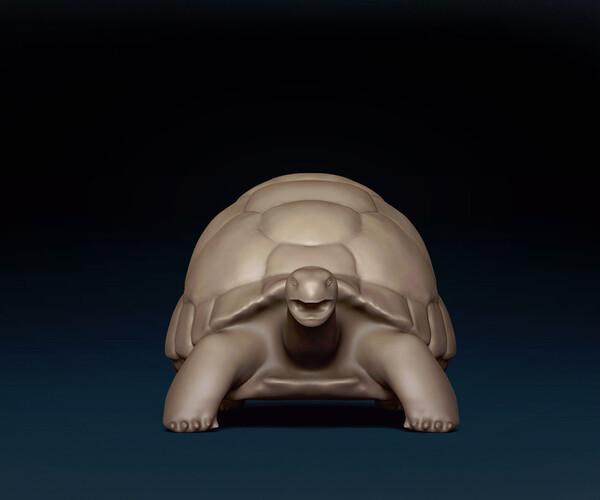 ArtStation - Giant Tortoise Base Mesh 3D Model | Resources