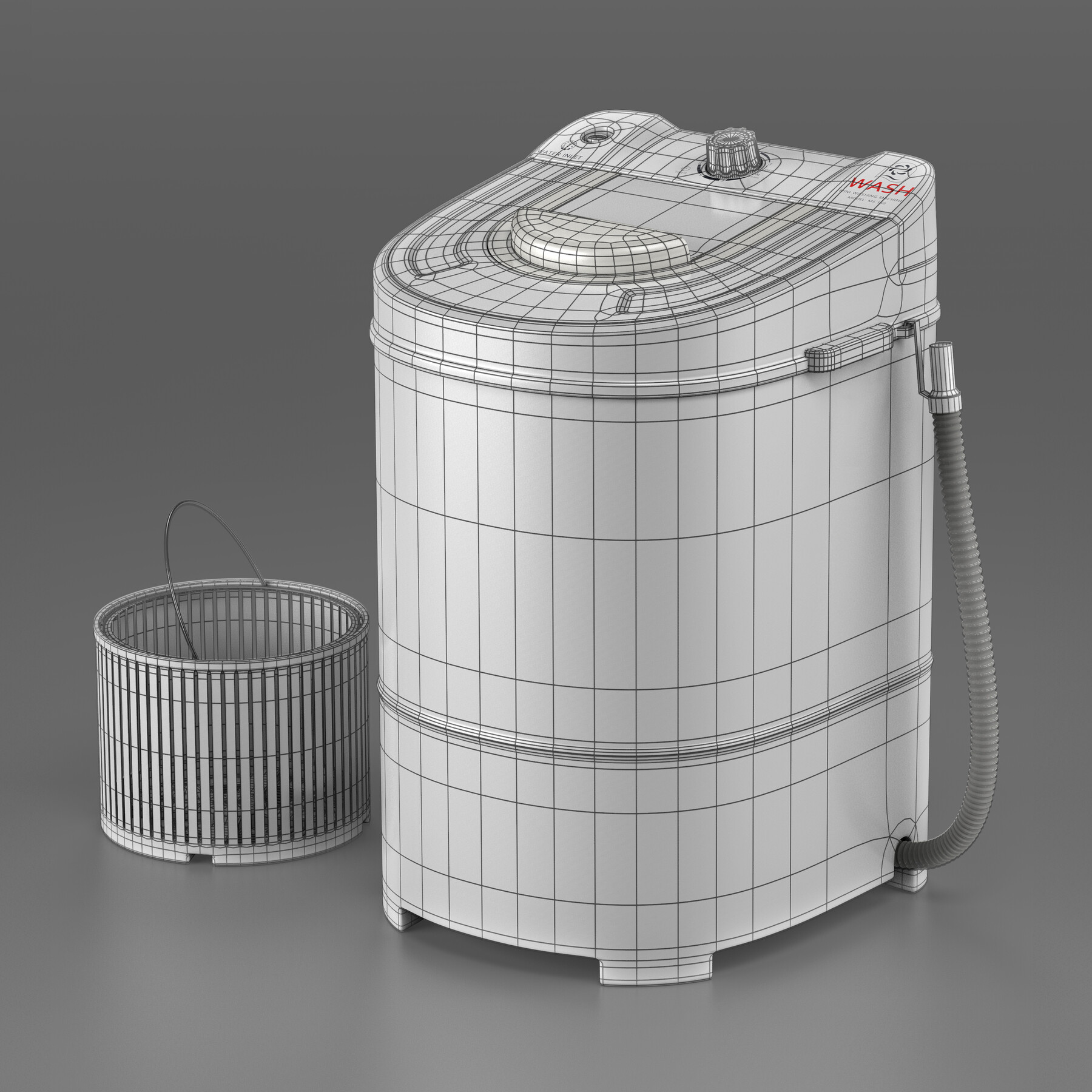 ArtStation - Mini Washing Machine Model 150 | Resources