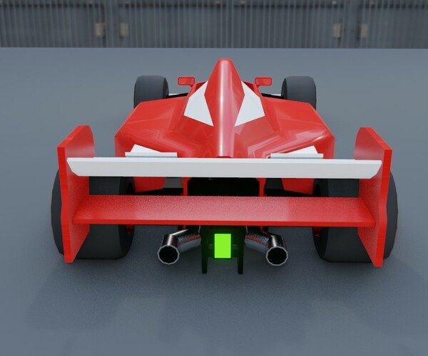 ArtStation - Race Car - Formula 1 - Indy - Carro de Corrida Low-poly 3D ...