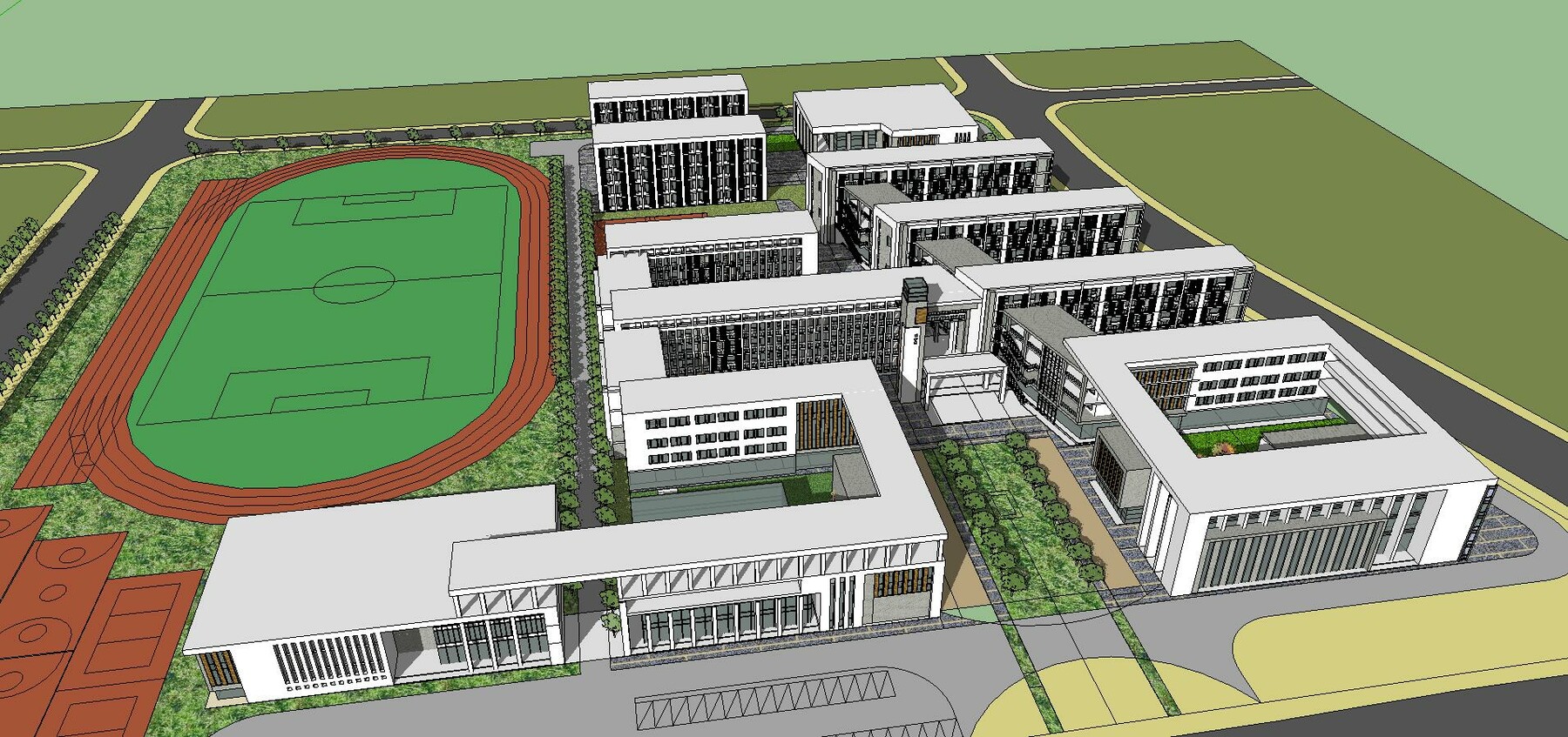 ArtStation - Region-City-School 127 | Resources