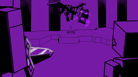 ArtStation - The End? (Minecraft) | Artworks