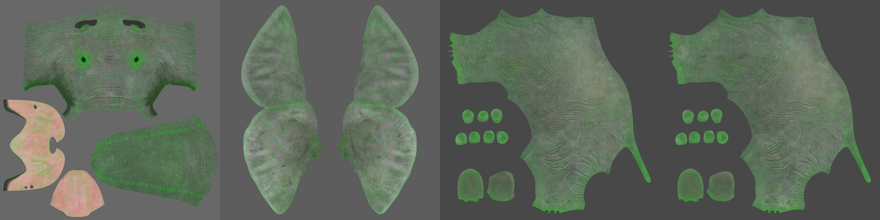 ArtStation - Young African Elephant Animated | VFX Grace | Game Assets