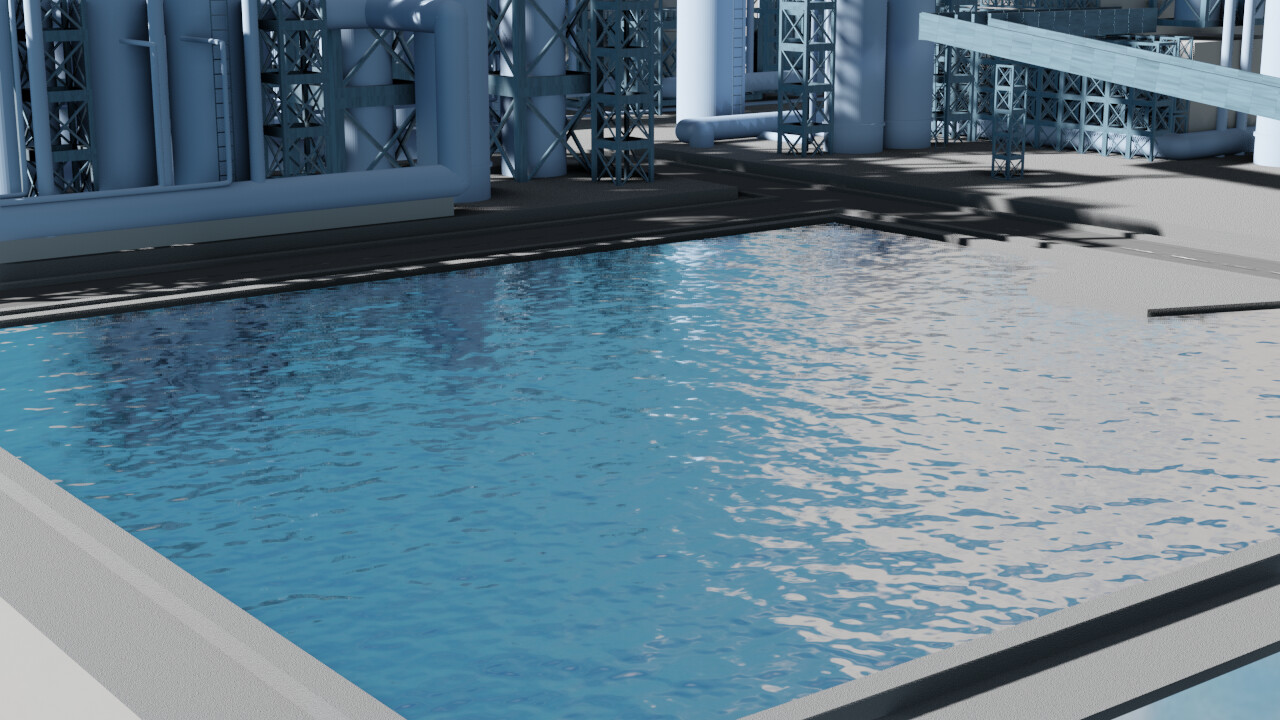 ArtStation - Mega Refinery | Game Assets